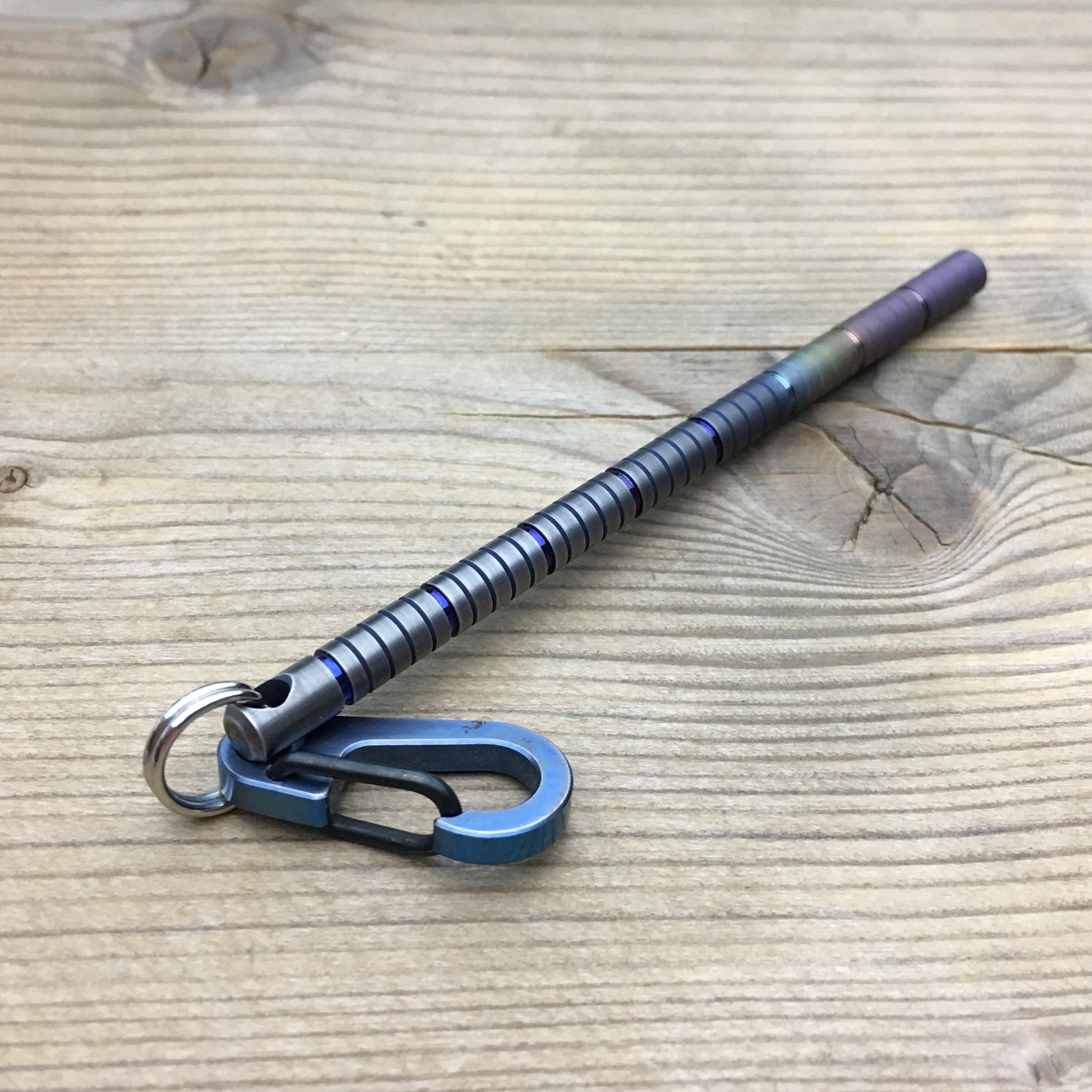 EDC Tool Titanium Rule-Caliber / Metric