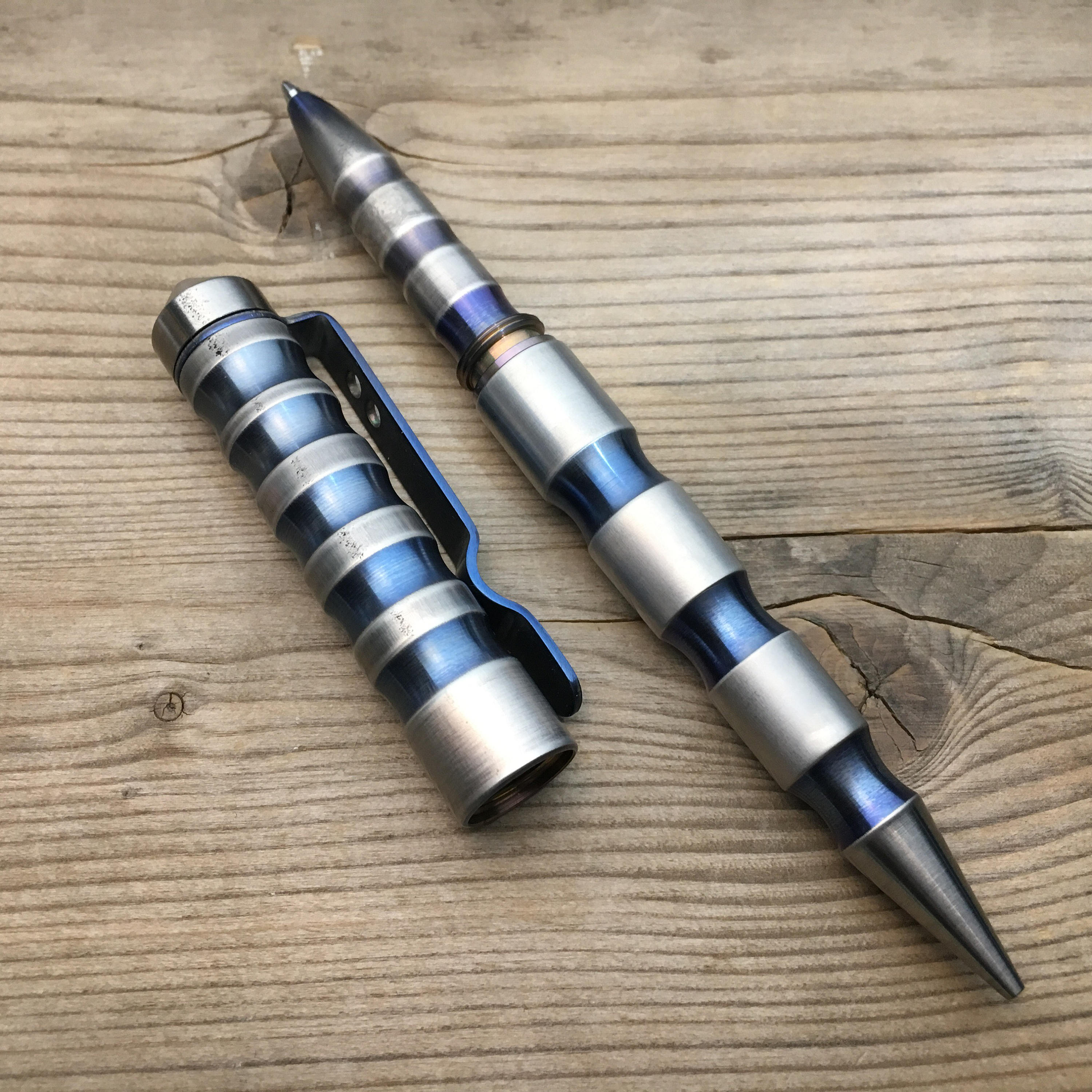 Multipurpose Custom Titanium Ballpoint Pen