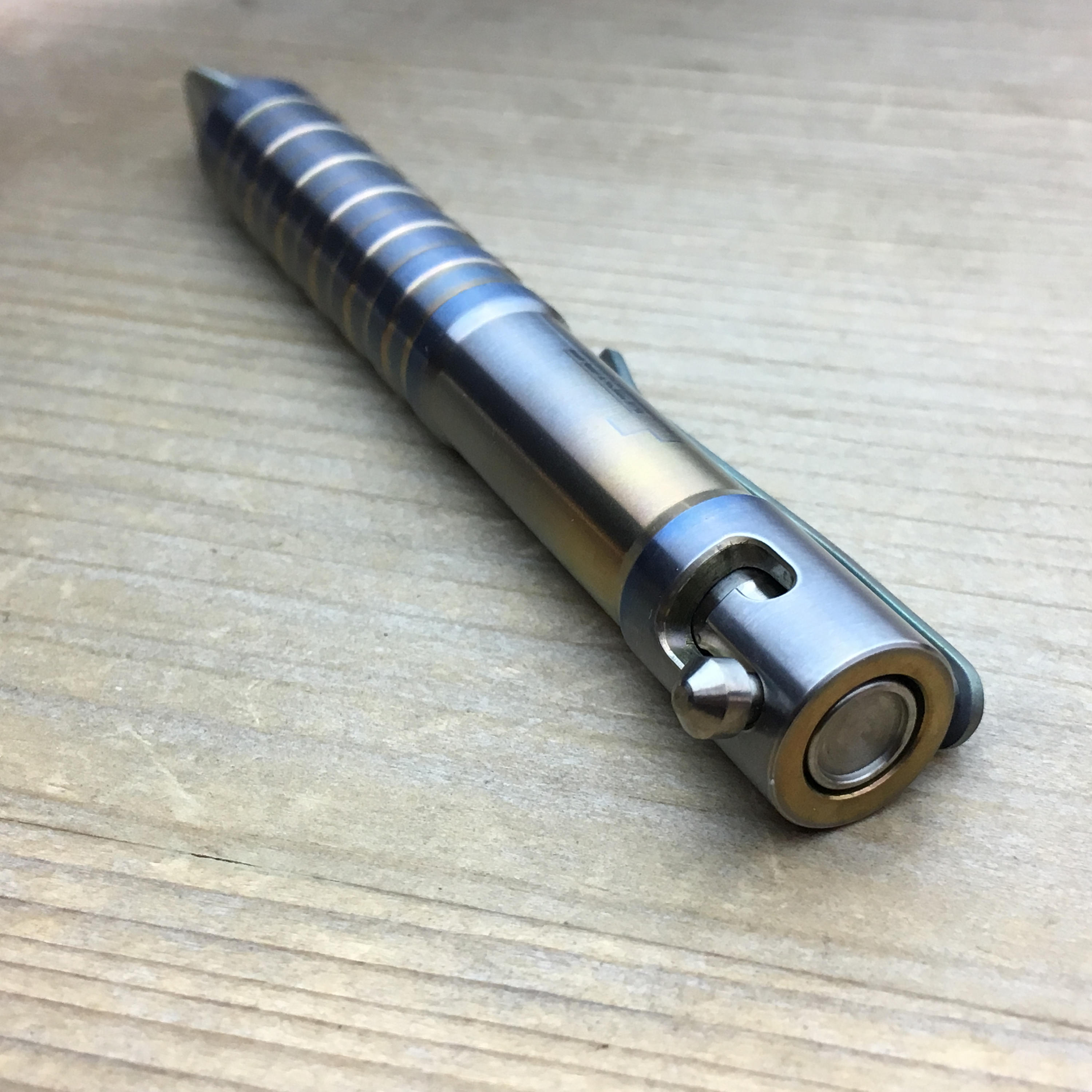 Custom / Titanium Ballpoint Pen / Cal. 50 by Böker