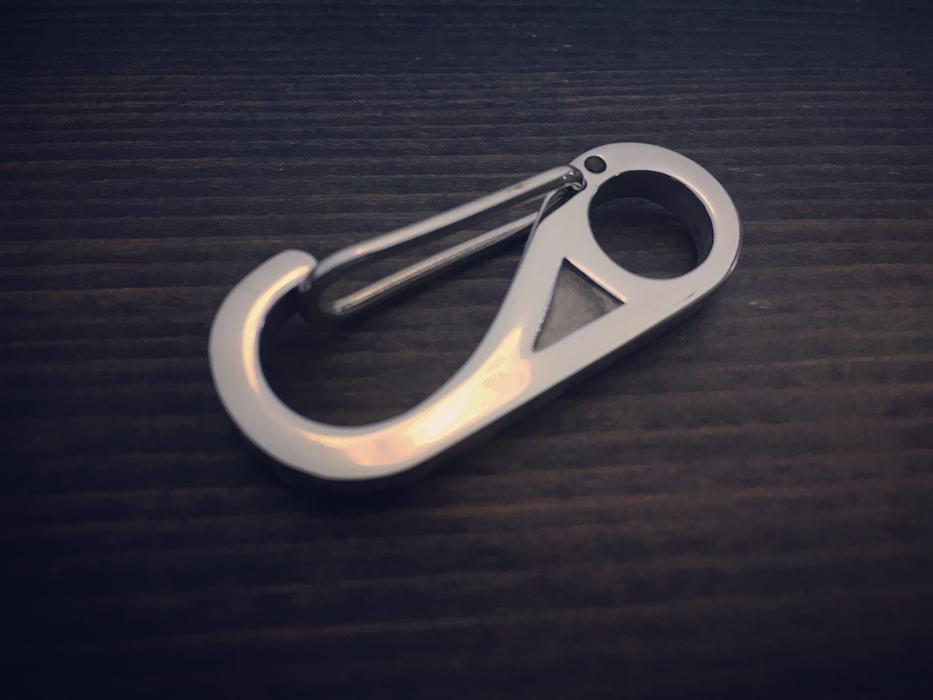 EDC Carabiner Key Chain Basic / Stainless Steels | Etsy