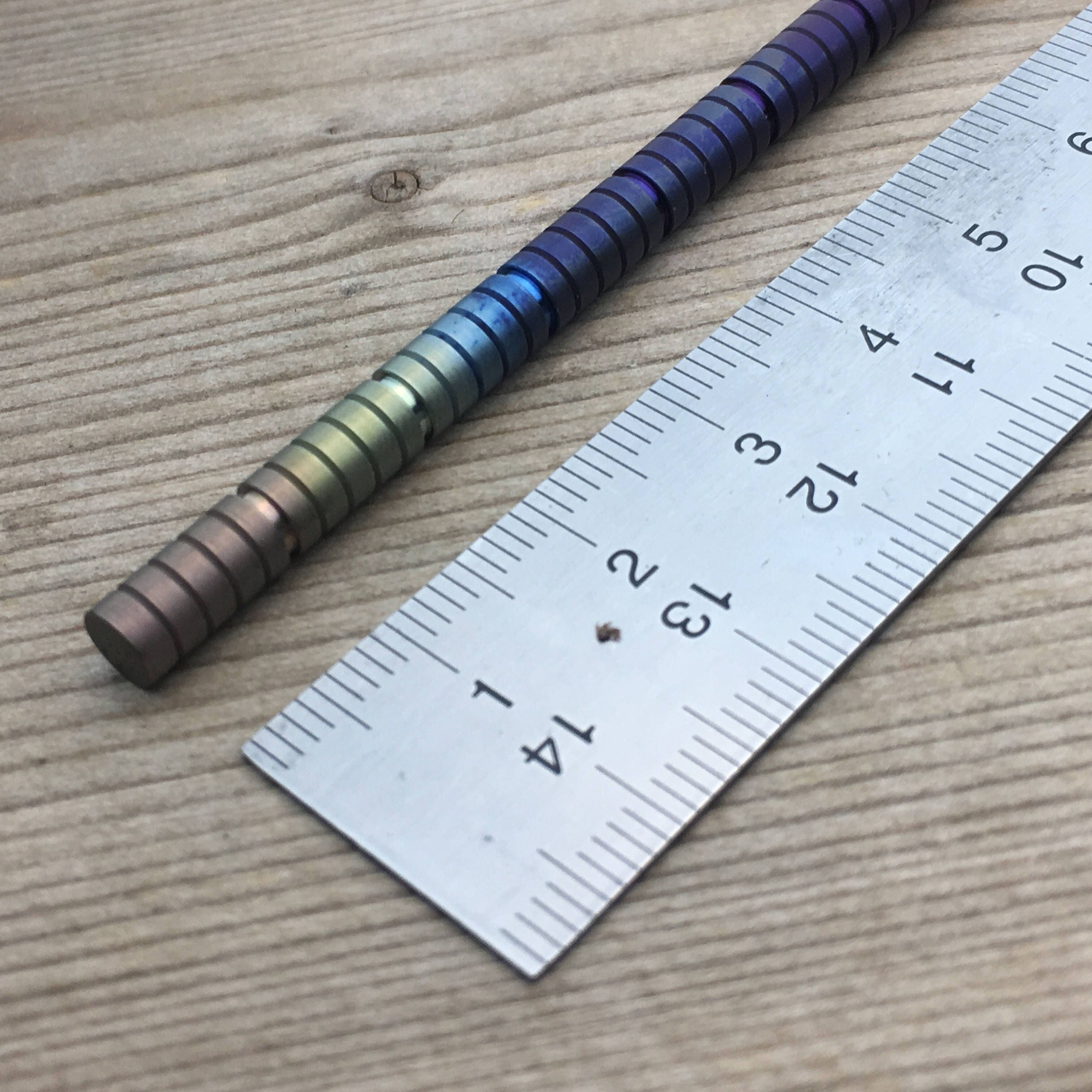 Titanium Rule-Caliber / Metric