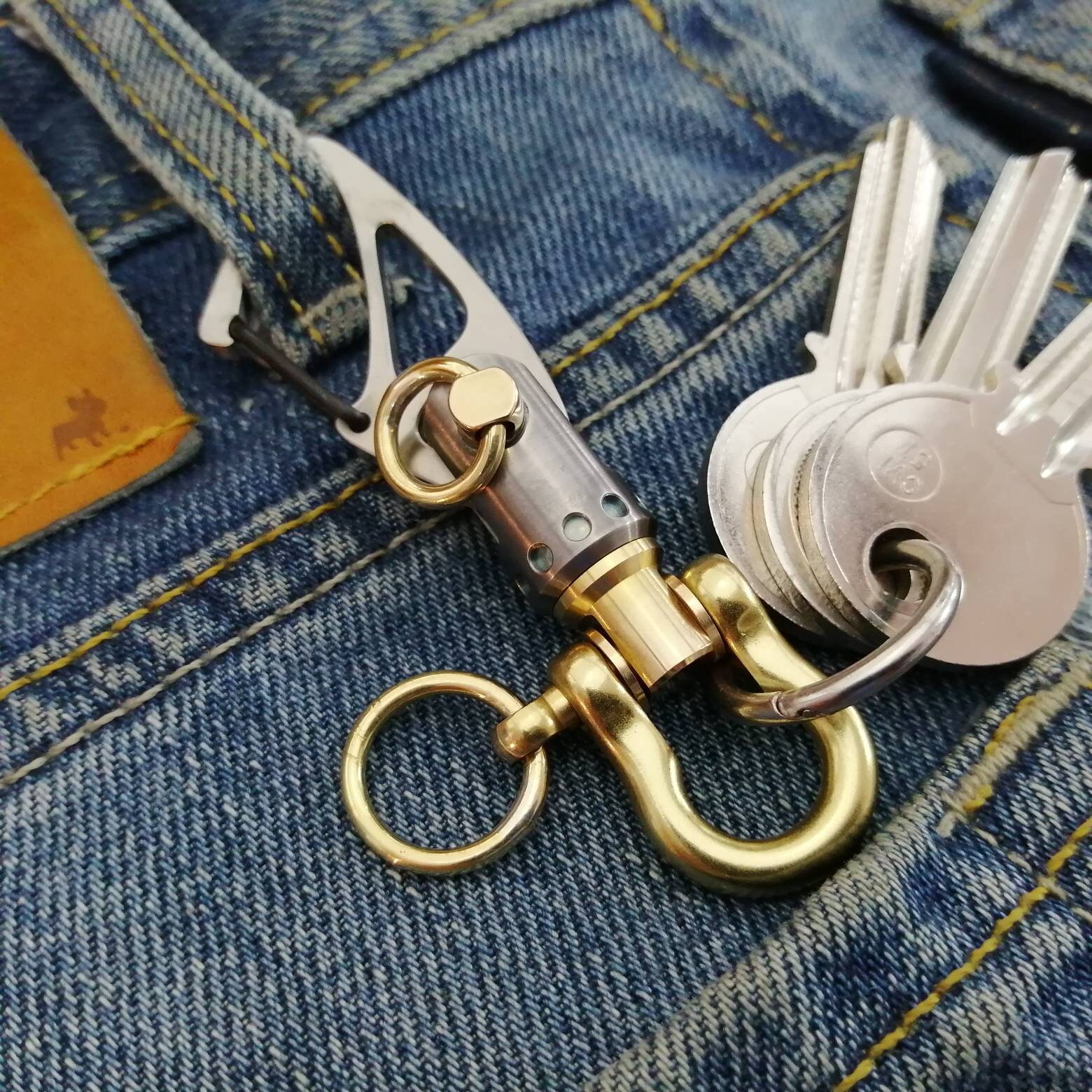 Sailor Key Ring with small Jib Furler