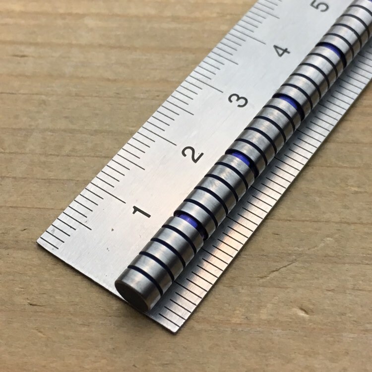 EDC Tool Titanium Rule-Caliber / Metric