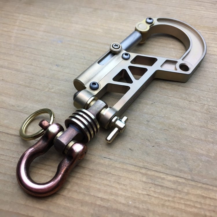 Bolt Carabiner / Titanium Edc Key Carabiner