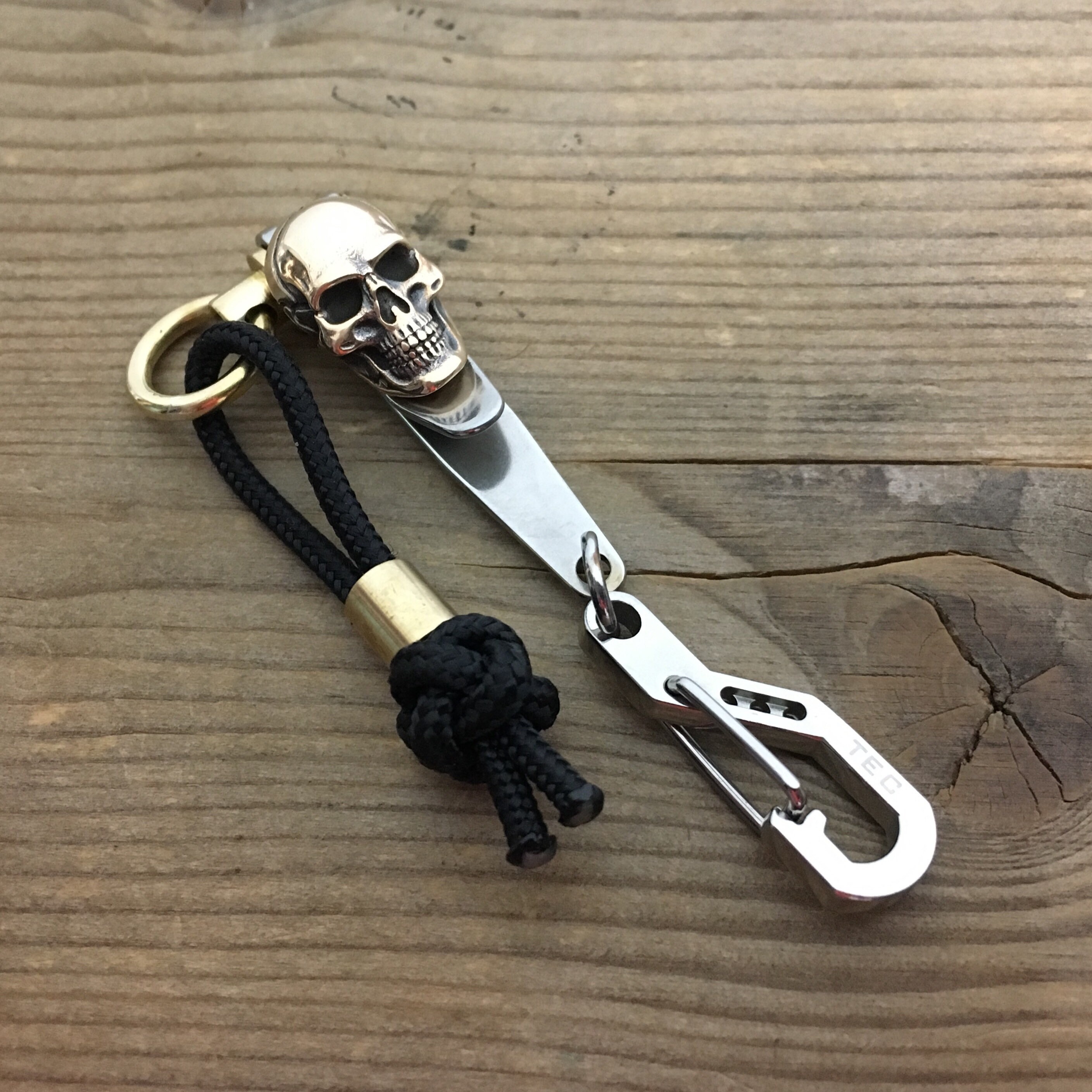 Skull Suspension Clip / Keychain