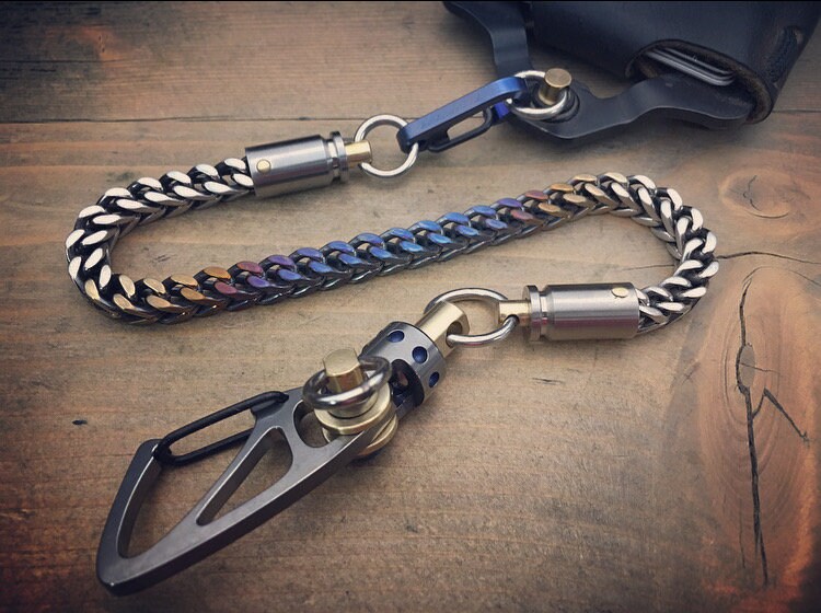 The Mister. TOP - Wallet-Card Holder Chain.