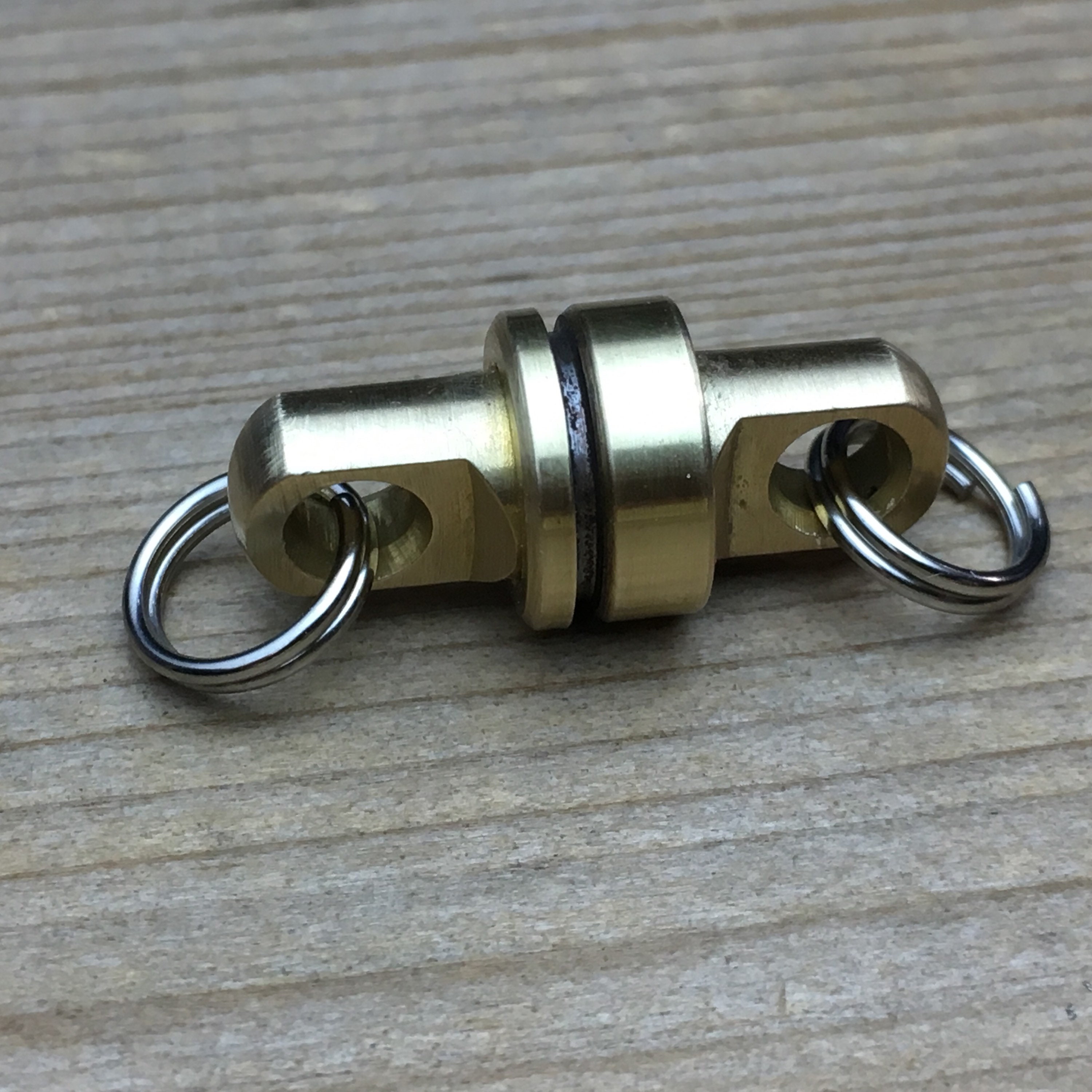 Swivel Brass Connector / Bullet 12 mm