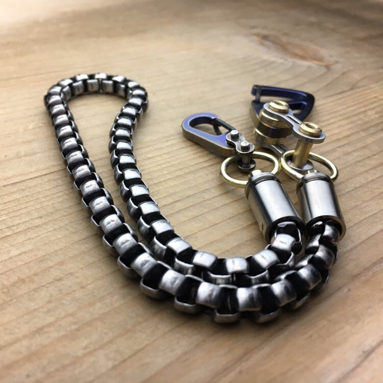 Walletchain / Bi-Swivel / Titanium / S.Steels / Brass