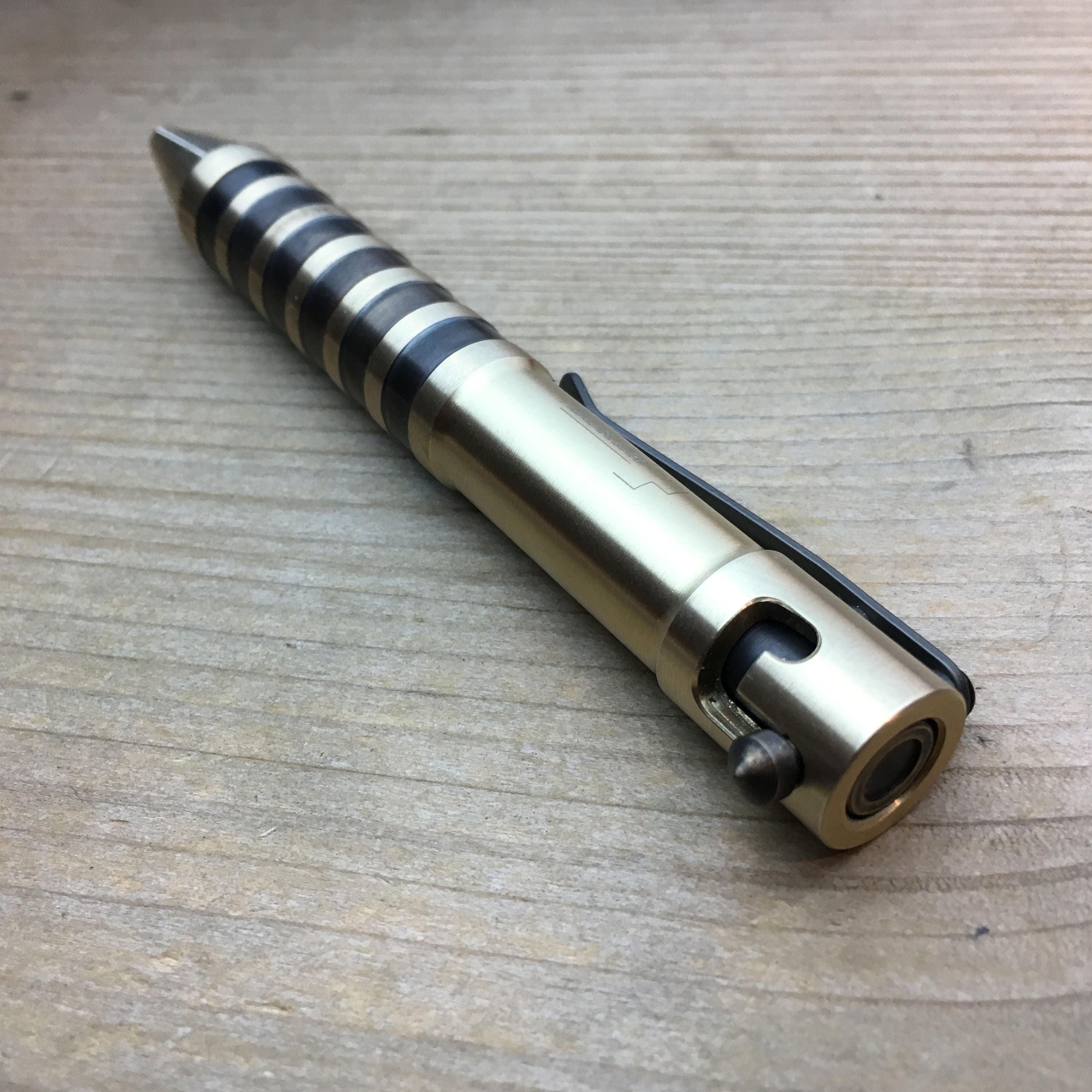Custom / Brass Ballpoint Pen / Cal. 50 by Böker