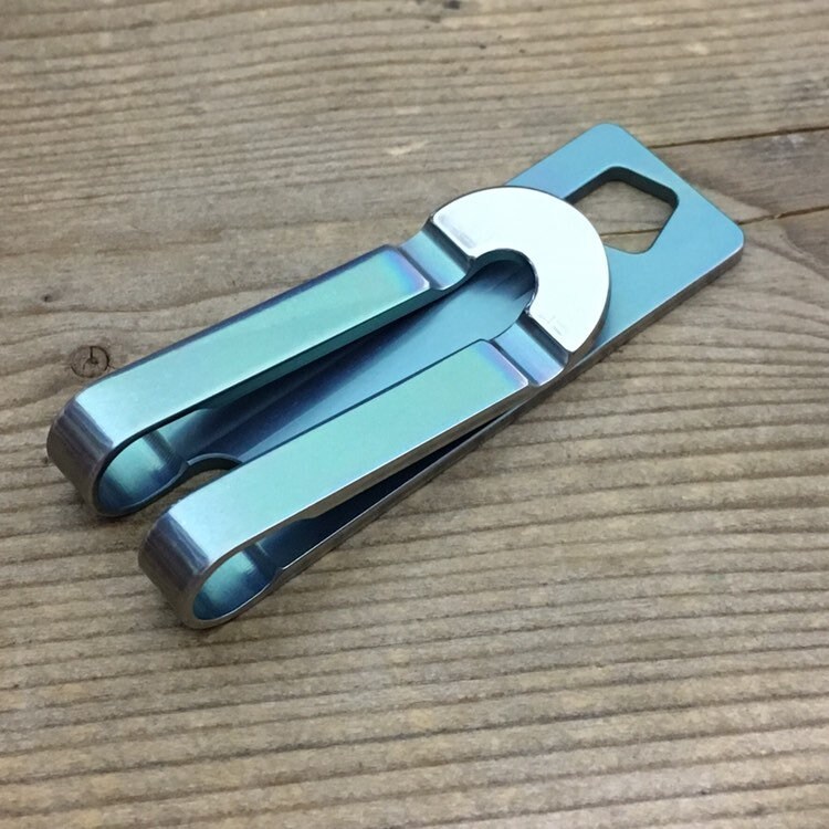 Titanium Money Clip or key holder.