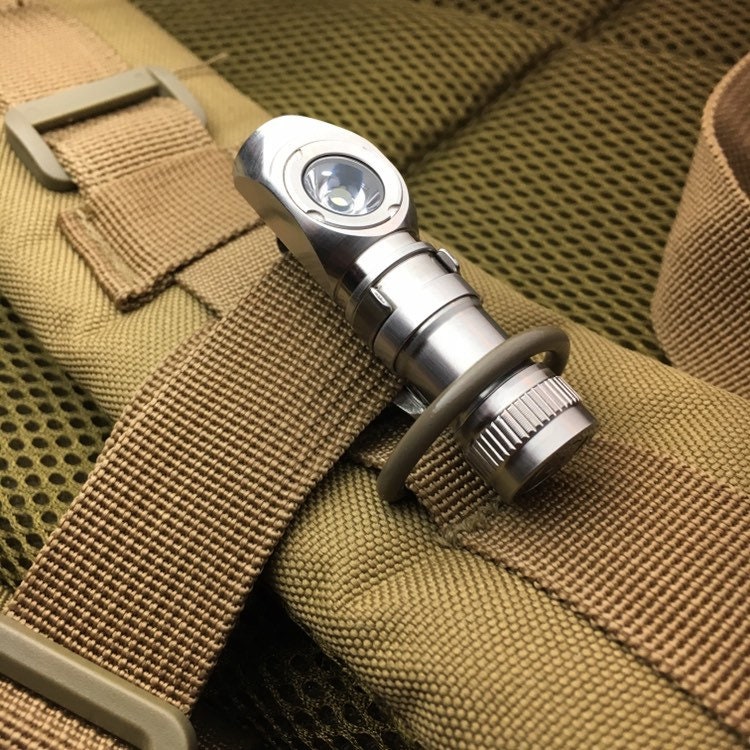 Skull Angle Flashlight / USB Rechargeable