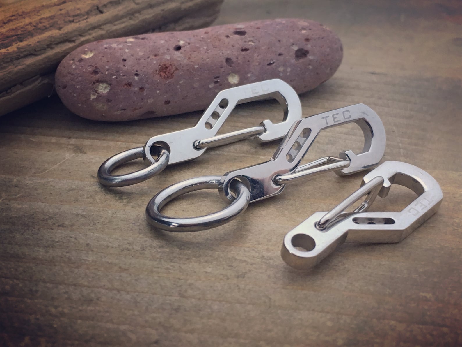 Mini Carabiner With Closed Ring / All Stainless Steels - Etsy
