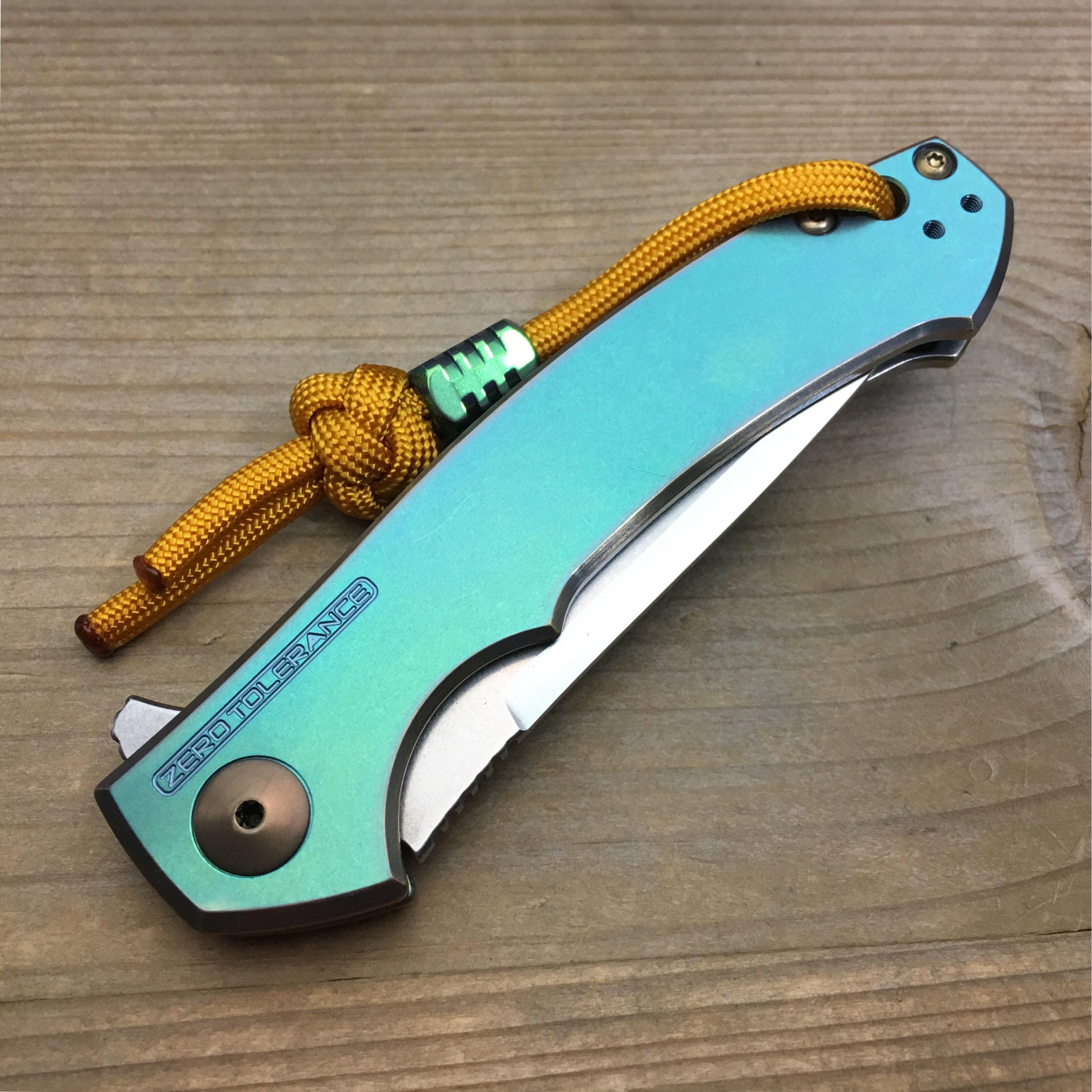 Folding Knife Mod / ZT-0450 Aged Green