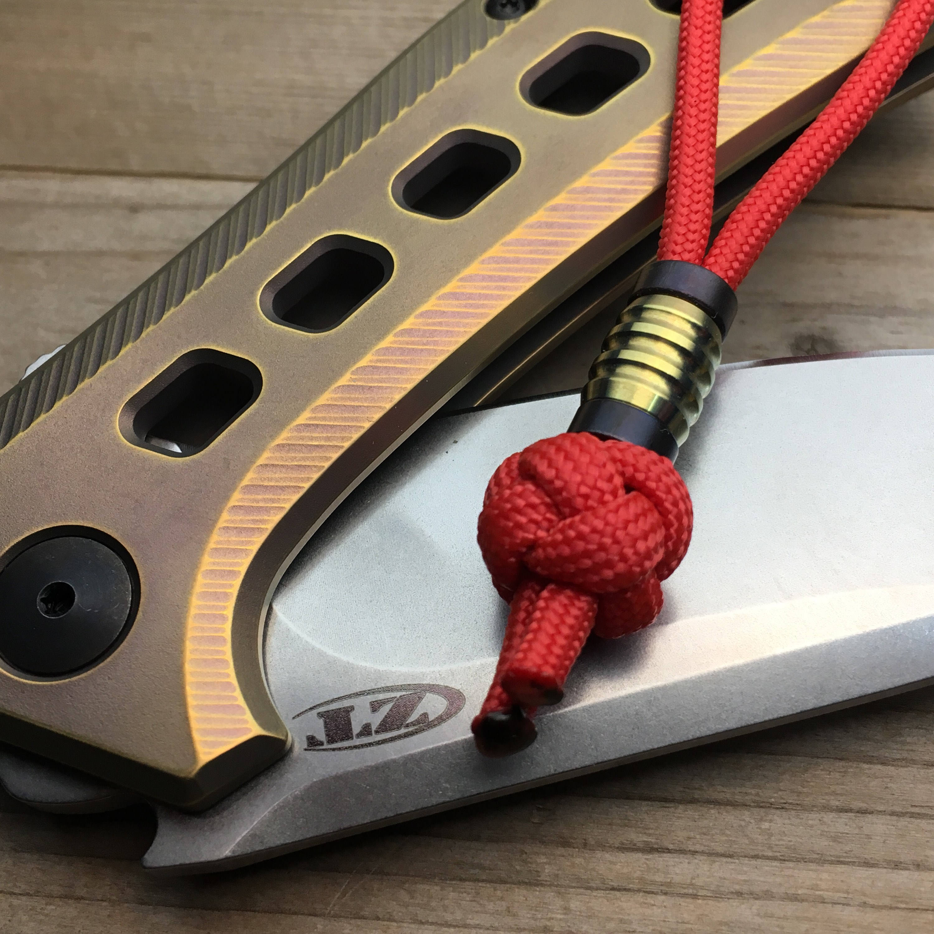 Landyard Beads Mix Titanium / S. Steel Recycled