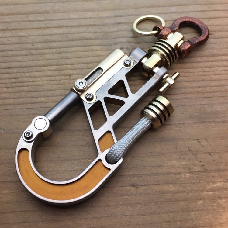 Bolt Carabiner / Titanium Edc Key Carabiner