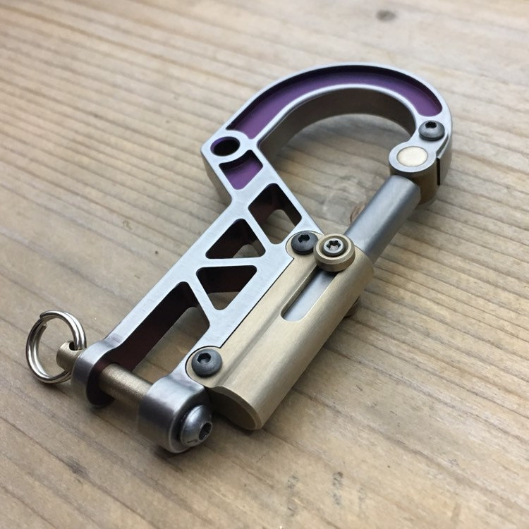Bolt Carabiner / Titanium Edc Key Carabiner