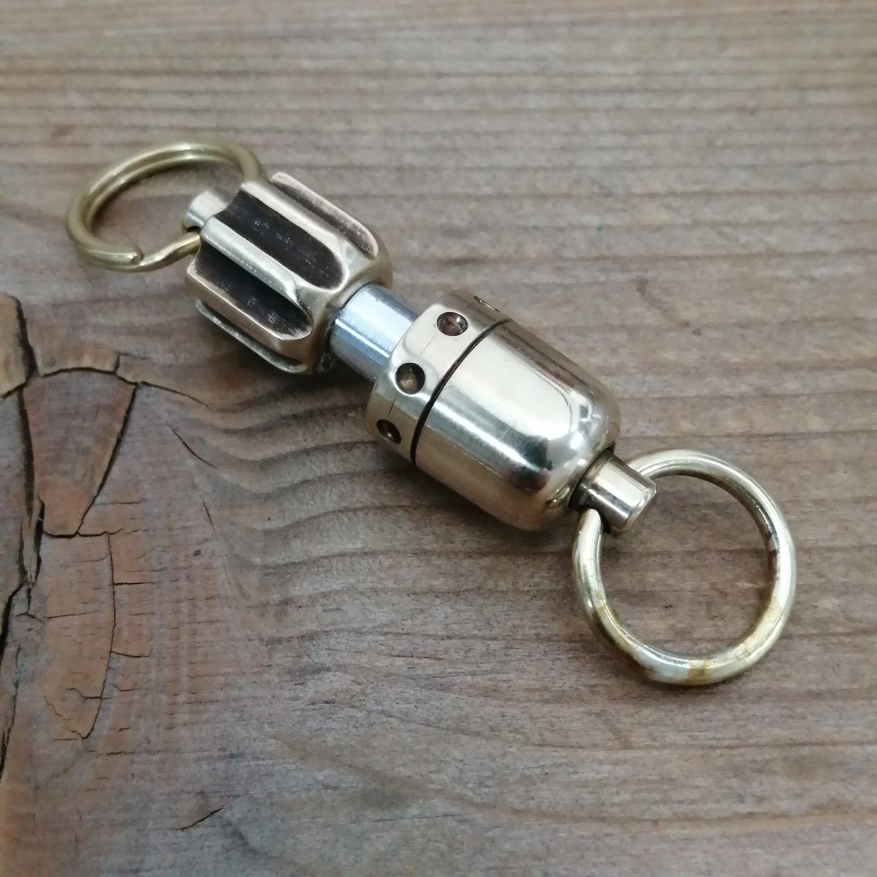 Swivel Pendant or connector, Rocket Bomb / Multipurpose connector (one-off)