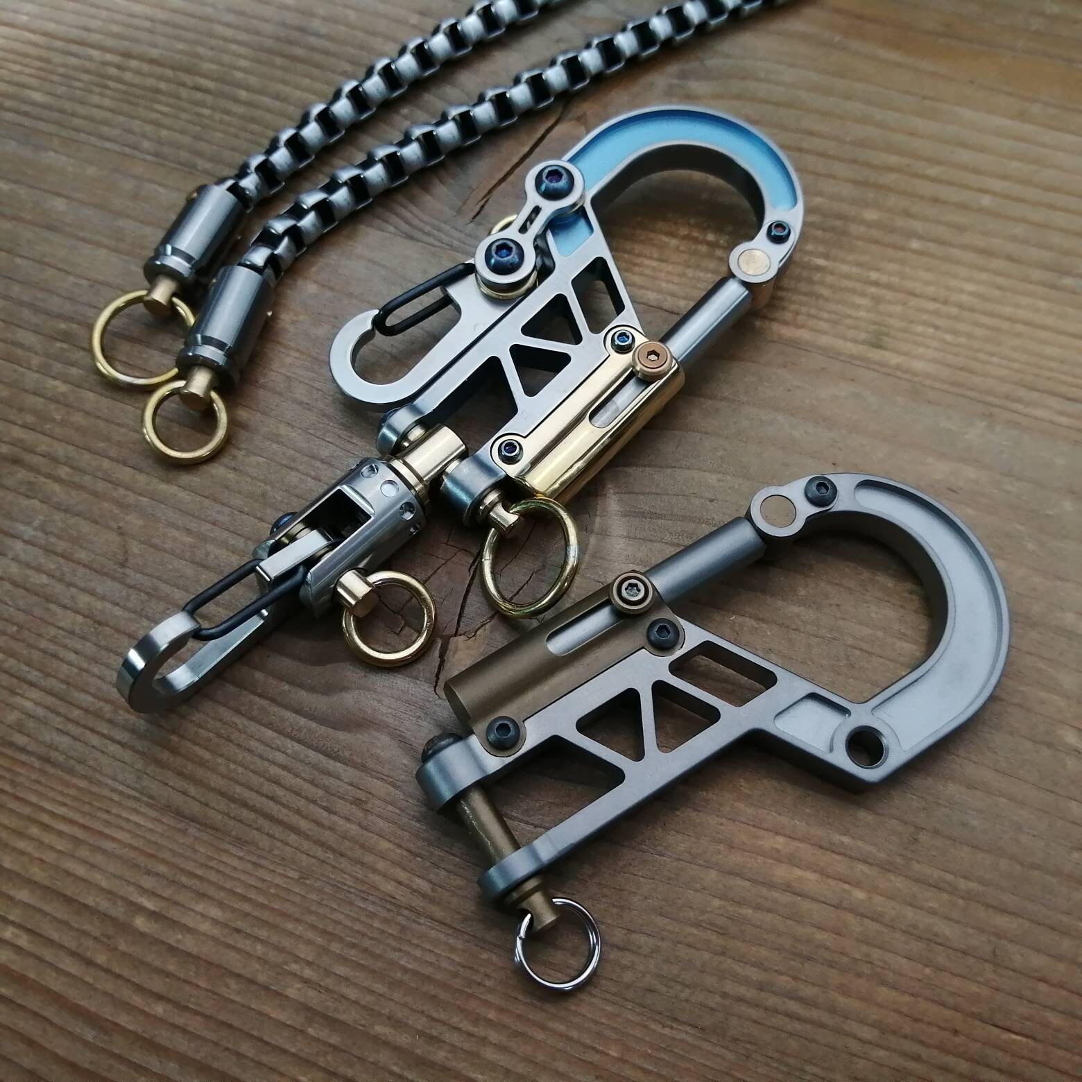 Top of Range - Bolt Carabiner Swivel Bi-Clip (one-off)