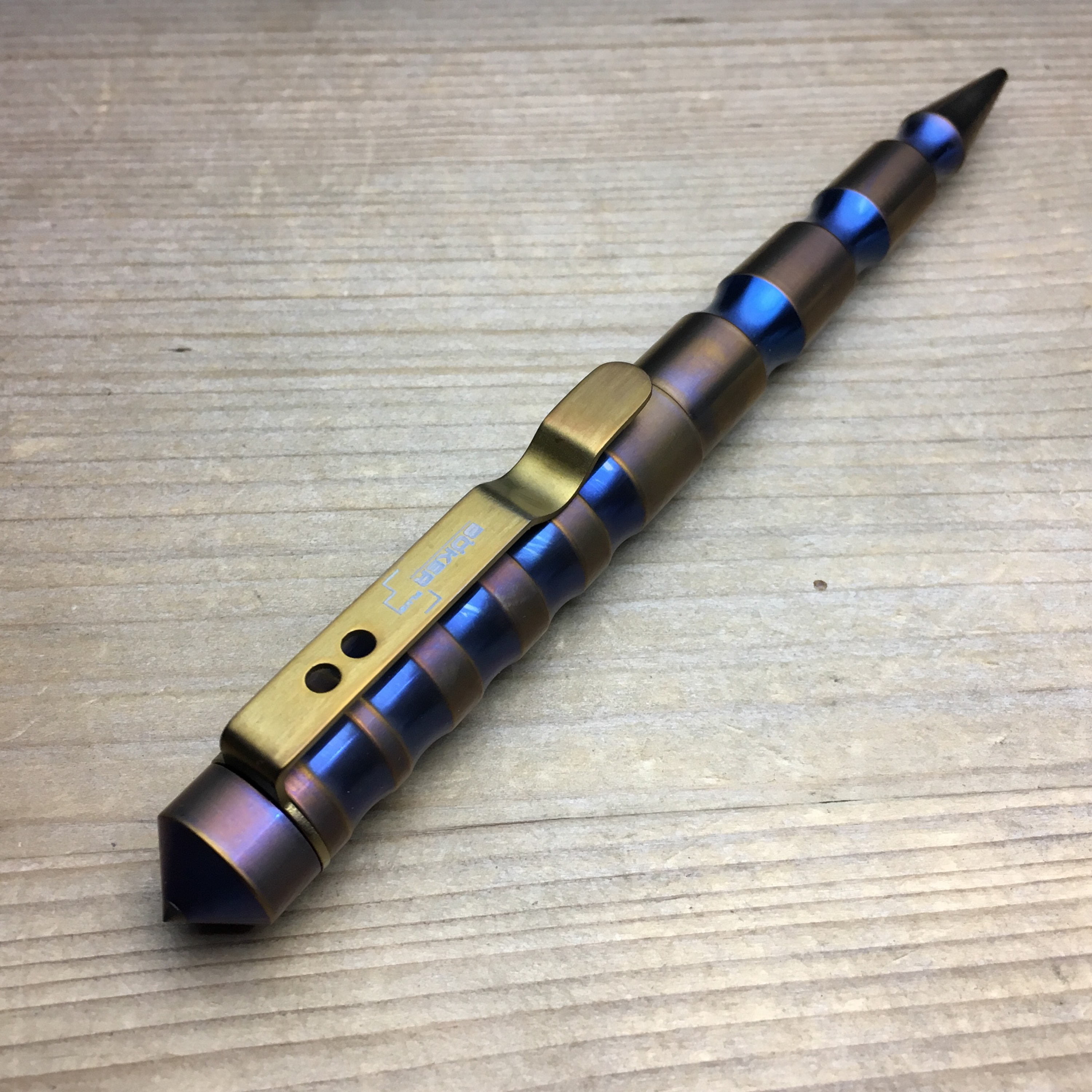 Multipurpose Custom Titanium Ballpoint Pen