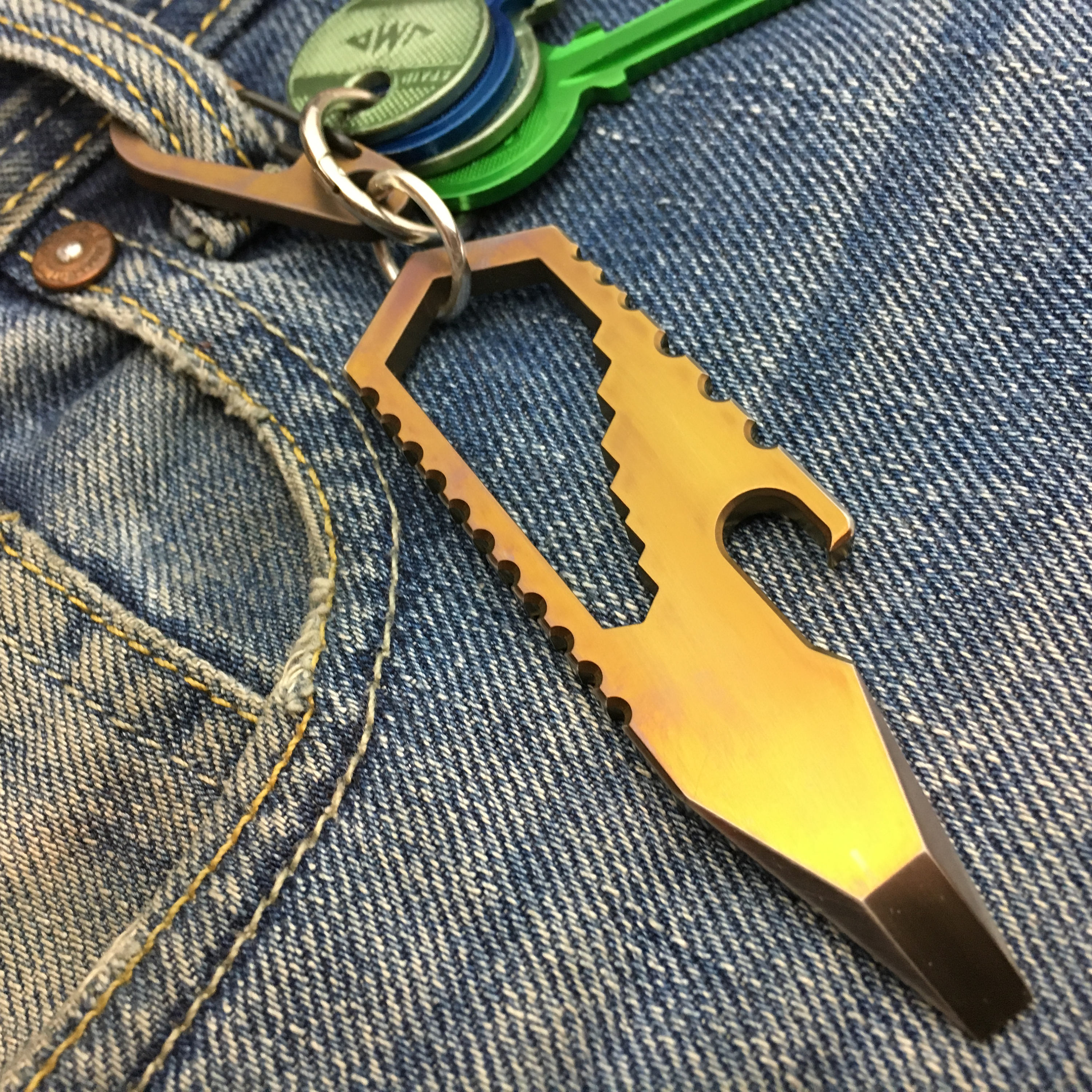 Edc Multi-tool Bar Titanium