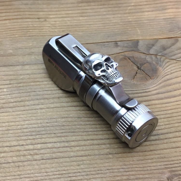 Skull Angle Flashlight / USB Rechargeable