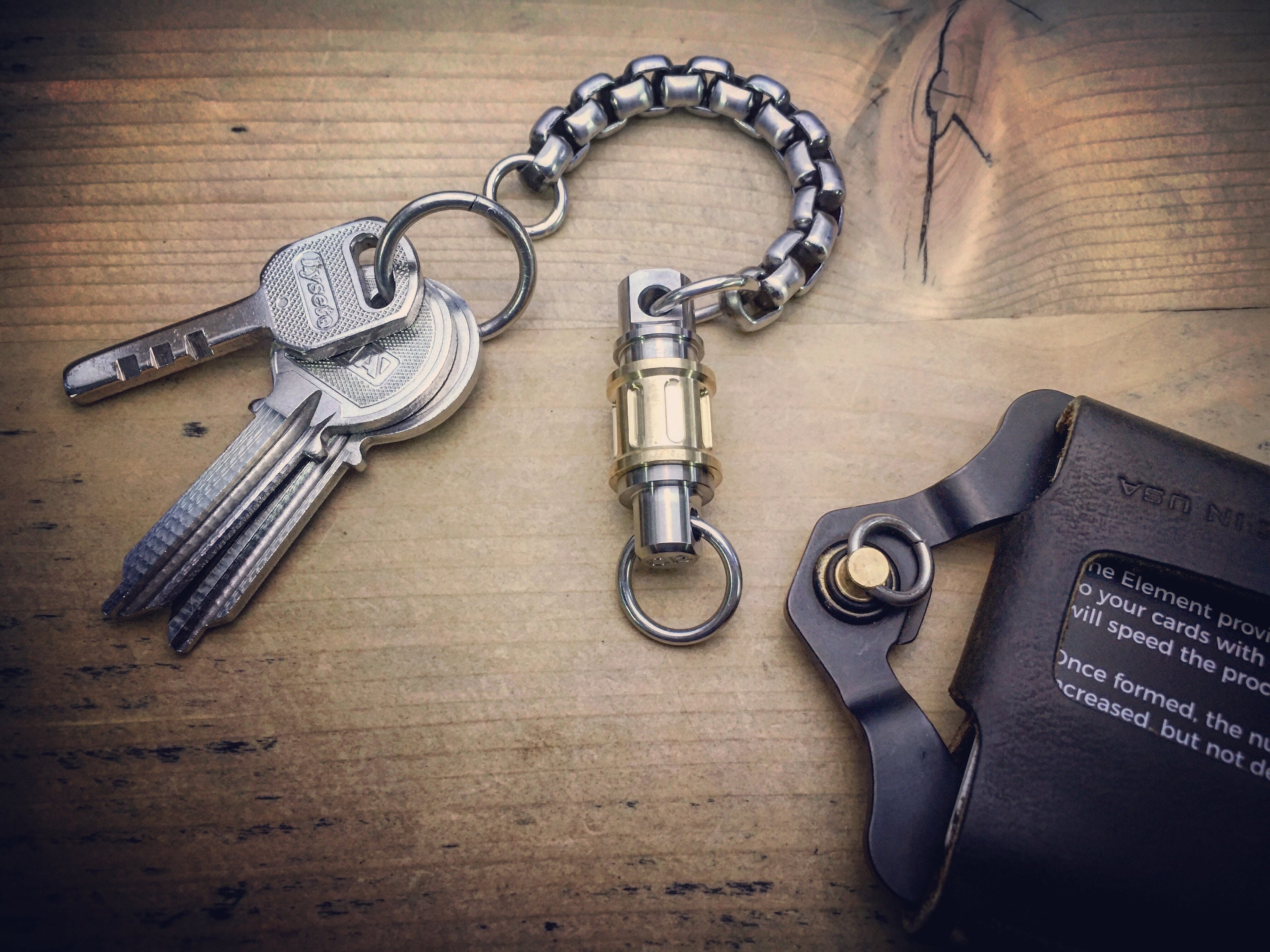 EDC Quick release , Wallet extension / Fat Chain