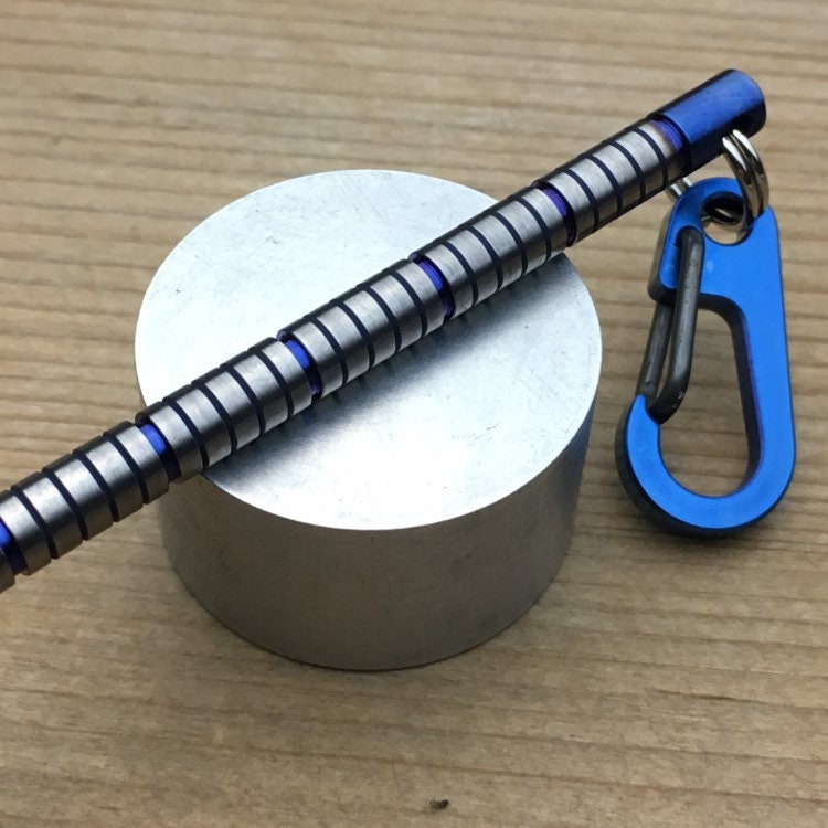 EDC Tool Titanium Rule-Caliber / Metric