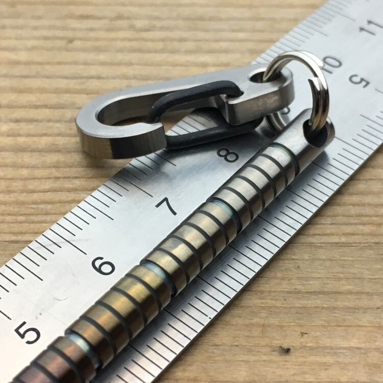 EDC Tool Titanium Rule-Caliber / Metric