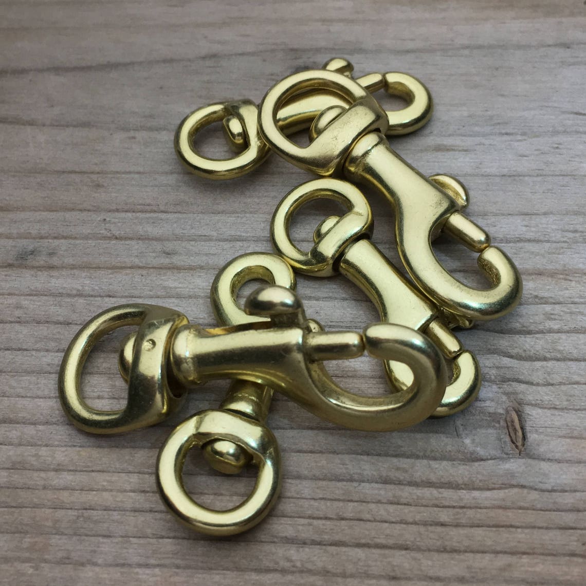 Swivel Bolt Snap Solid Brass | Etsy