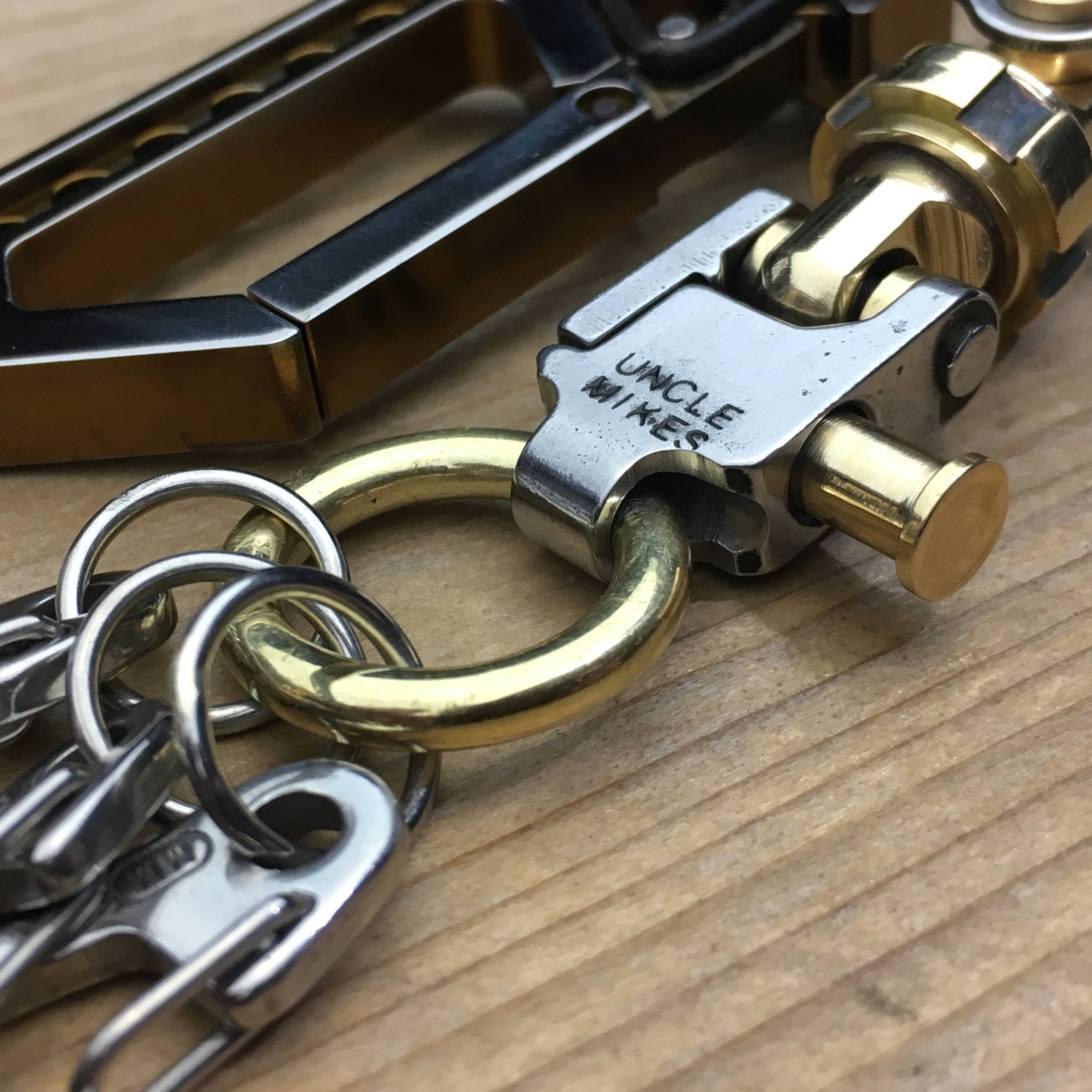 Key Chain, Uncle Mikes Swivel Gun Keychain-II (one-off)