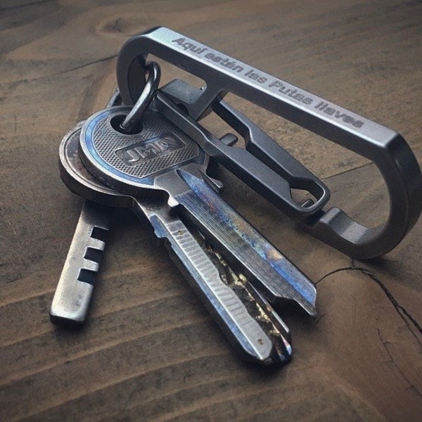 Titanium Carabiner - Etsy