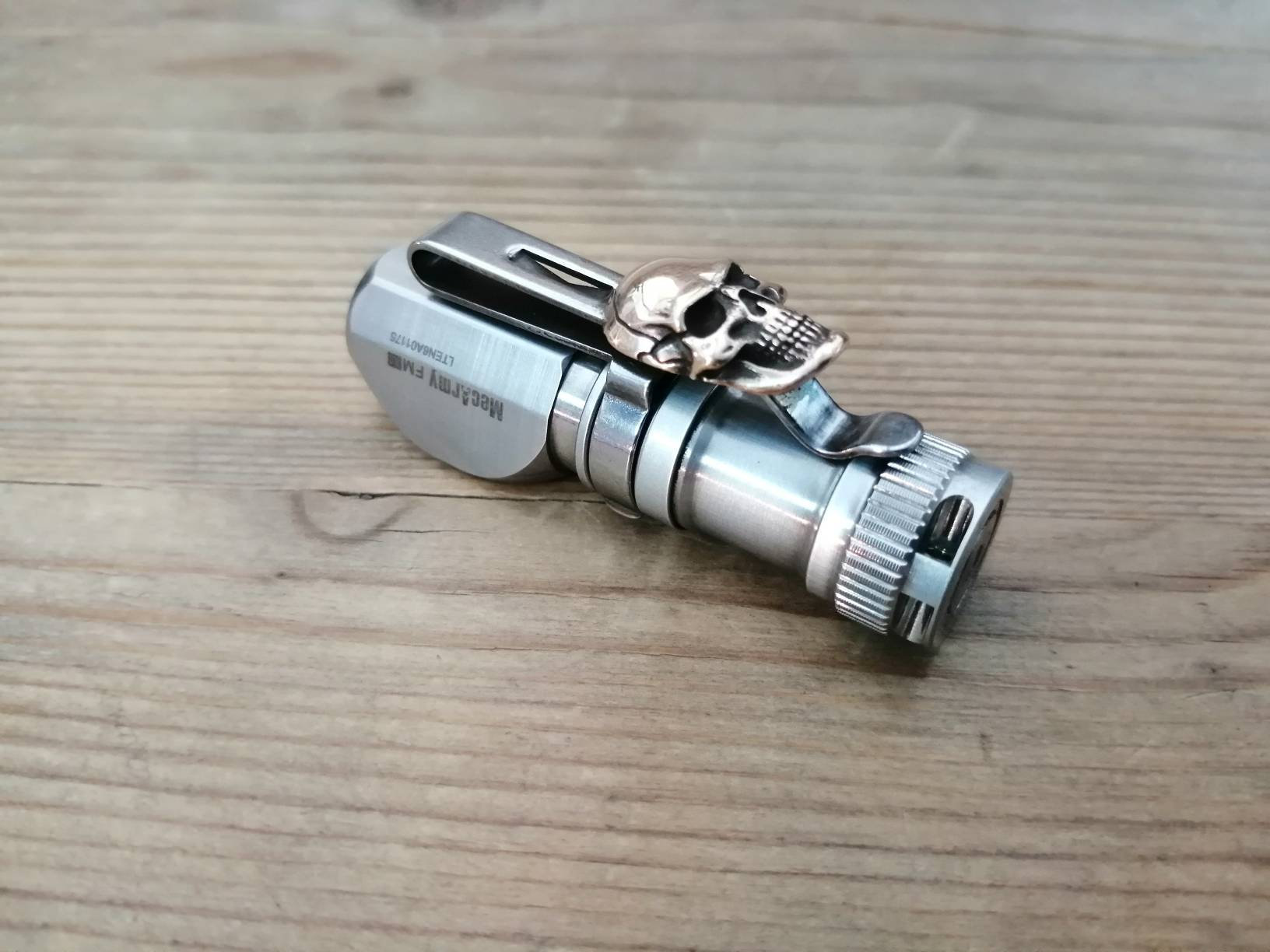 Skull Angle Flashlight / USB Rechargeable