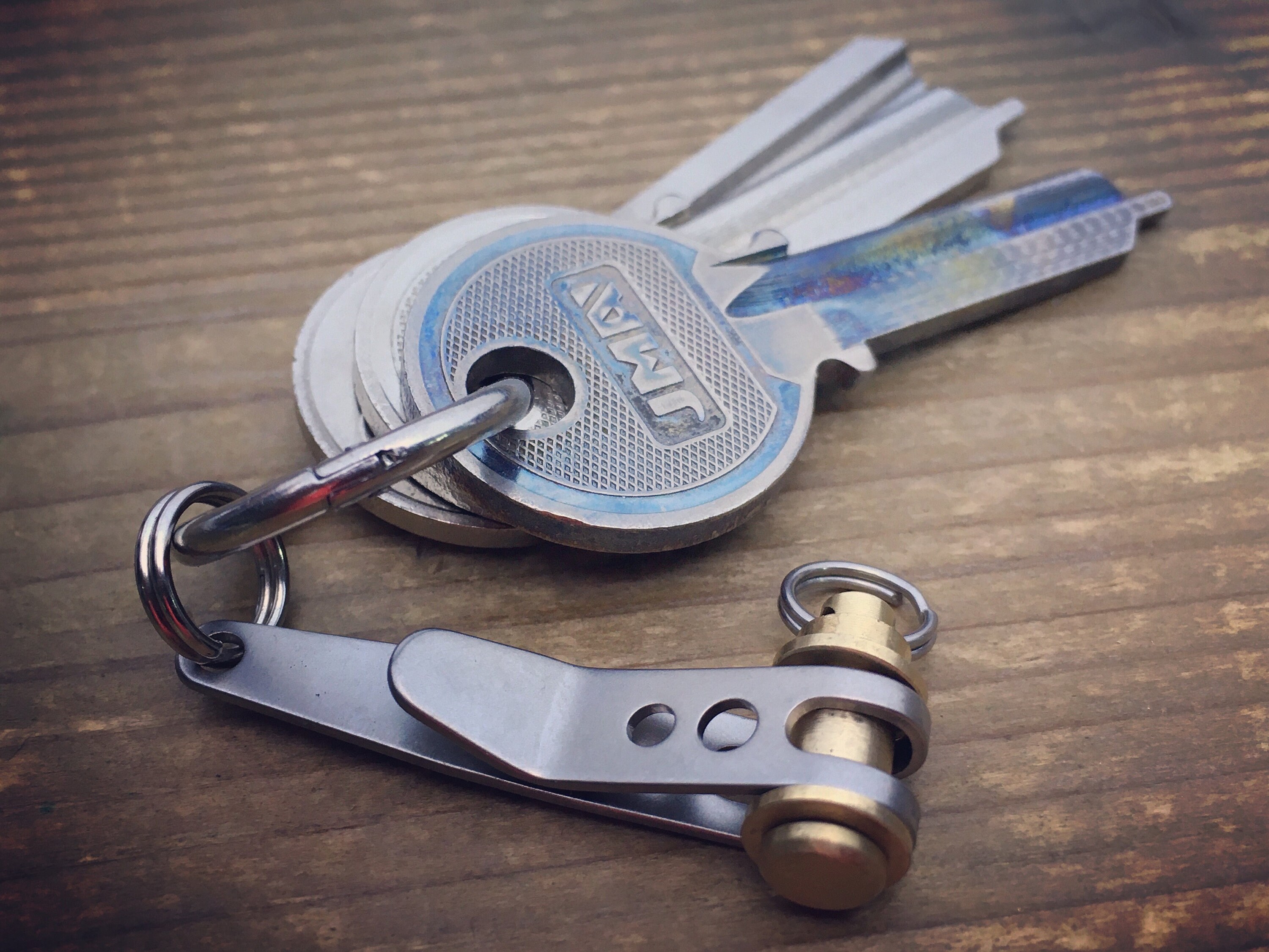 Suspension Clip, Key ring, Pocket EDC / Base with two options