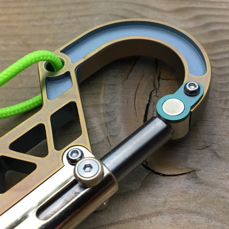 Bolt Carabiner / Titanium Edc Key Carabiner