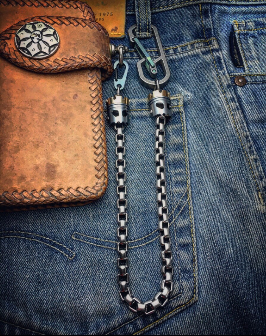 The Poor Pirates/ Titanium Wallet-Key-chain