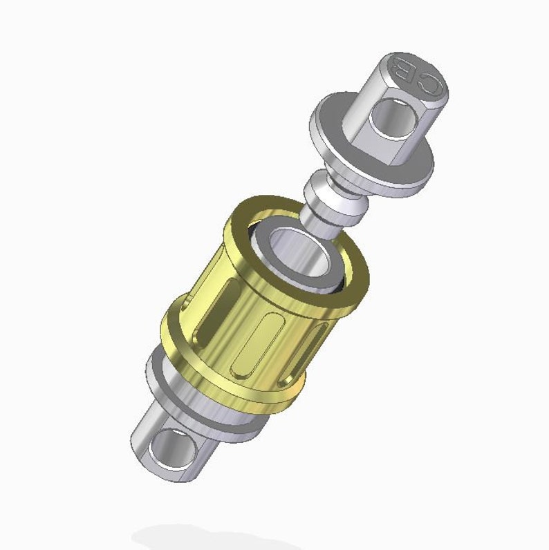 Repair Kit for Ti-cb Quick Release Keychain / Spheres Rubber - Etsy