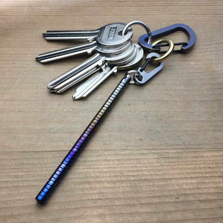 EDC Tool Titanium Rule-Caliber / Metric