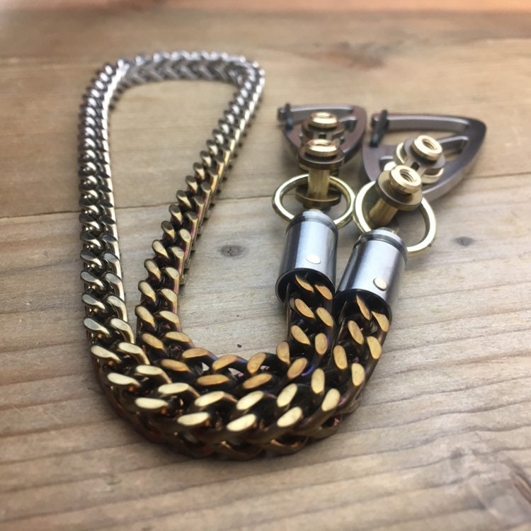 Wallet Chain / Ti-Bullet Caps Swivels / SWC-10