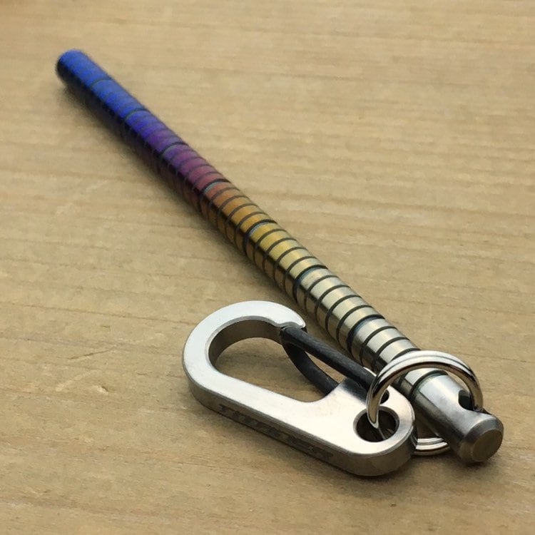 EDC Tool Titanium Rule-Caliber / Metric