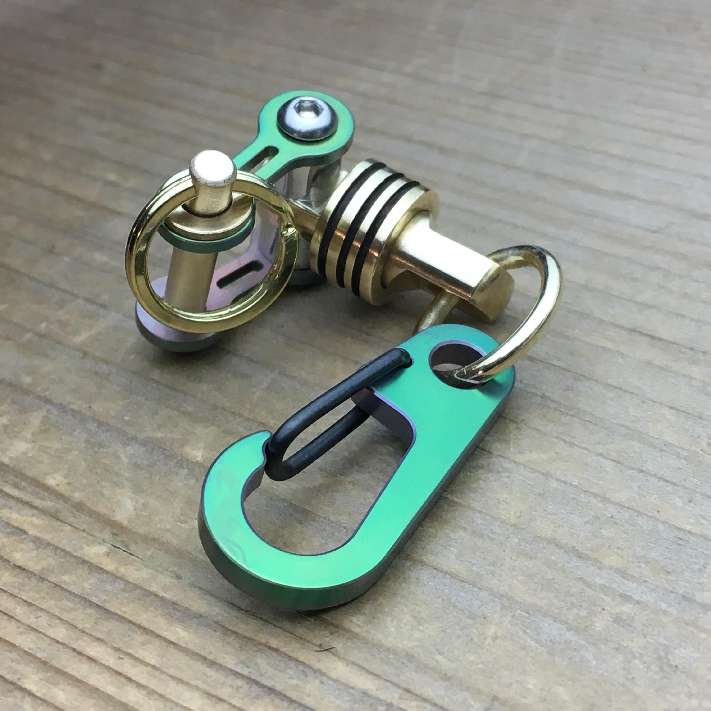 Titanium Biker MTB-Keychain-1