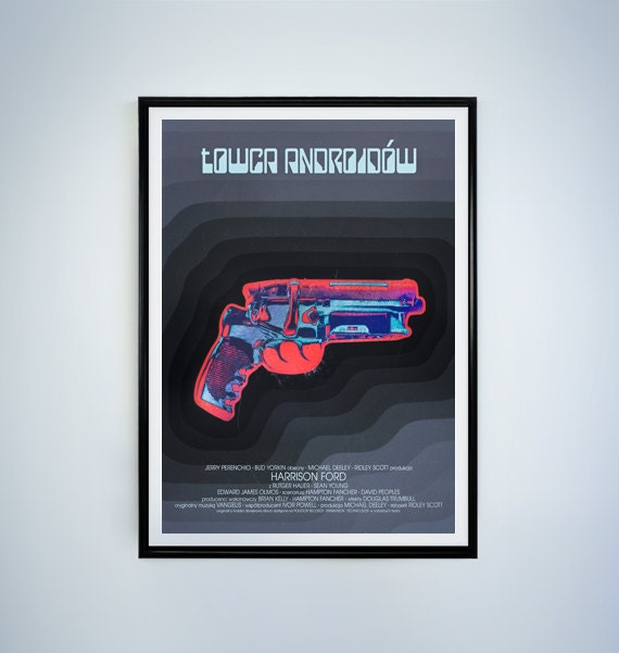 Rare Polish Blade Runner Poster - Etsy