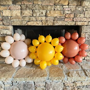Little Sunshine Balloons | First Trip Around the Sun Birthday Little ...