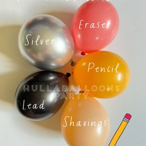 Pencil Balloons | Back to School Balloons | Teacher Baby Shower ...