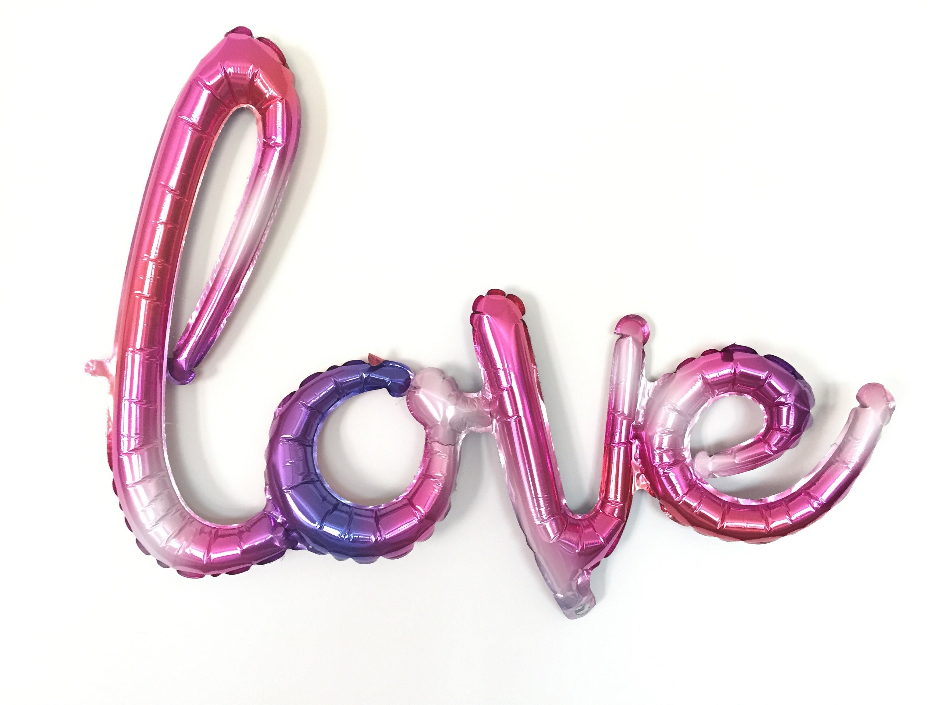 Love Script Balloon | Valentines Day Balloons | I Love You Balloons ...