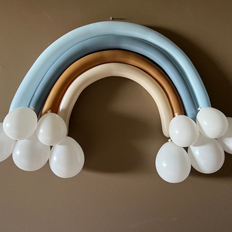 Rainbow Balloons - Etsy