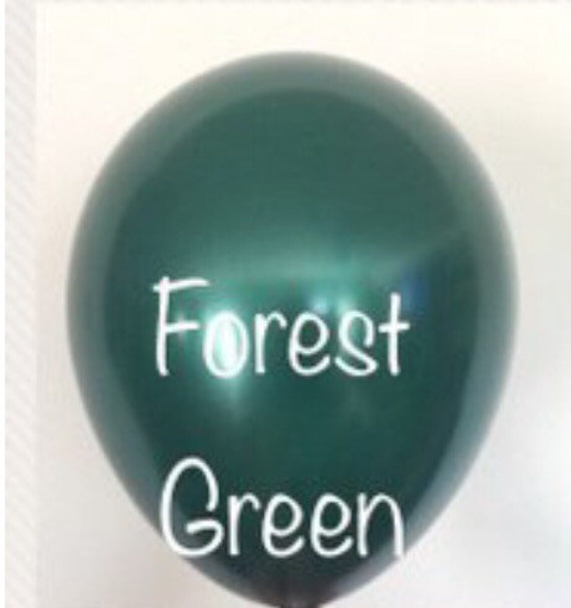 Forest Green Balloons Dark Green Wedding Decor Woodland | Etsy