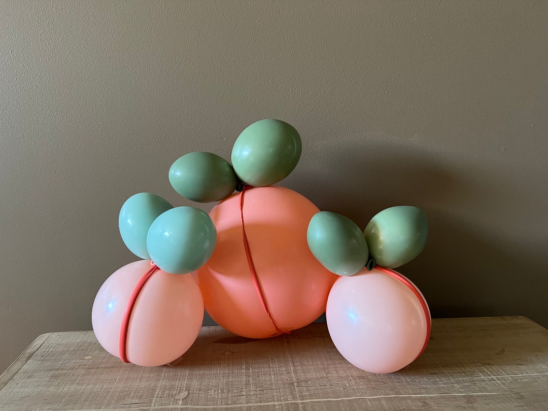 Sweet as A Peach Balloons Kit | Peach First Birthday Balloons | Sweet ...