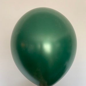 17 Inch Pearl Forest Green Balloons | Hunter Green Birthday Party Decor ...