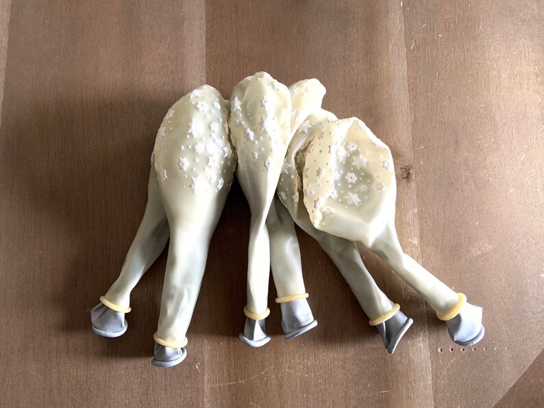 Silver Snowflake Balloons Winter ONEderland Birthday Party | Etsy