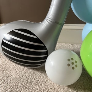 Golf Balloon Tower Kit | Golf Balloons | Hole in One Birthday Party ...